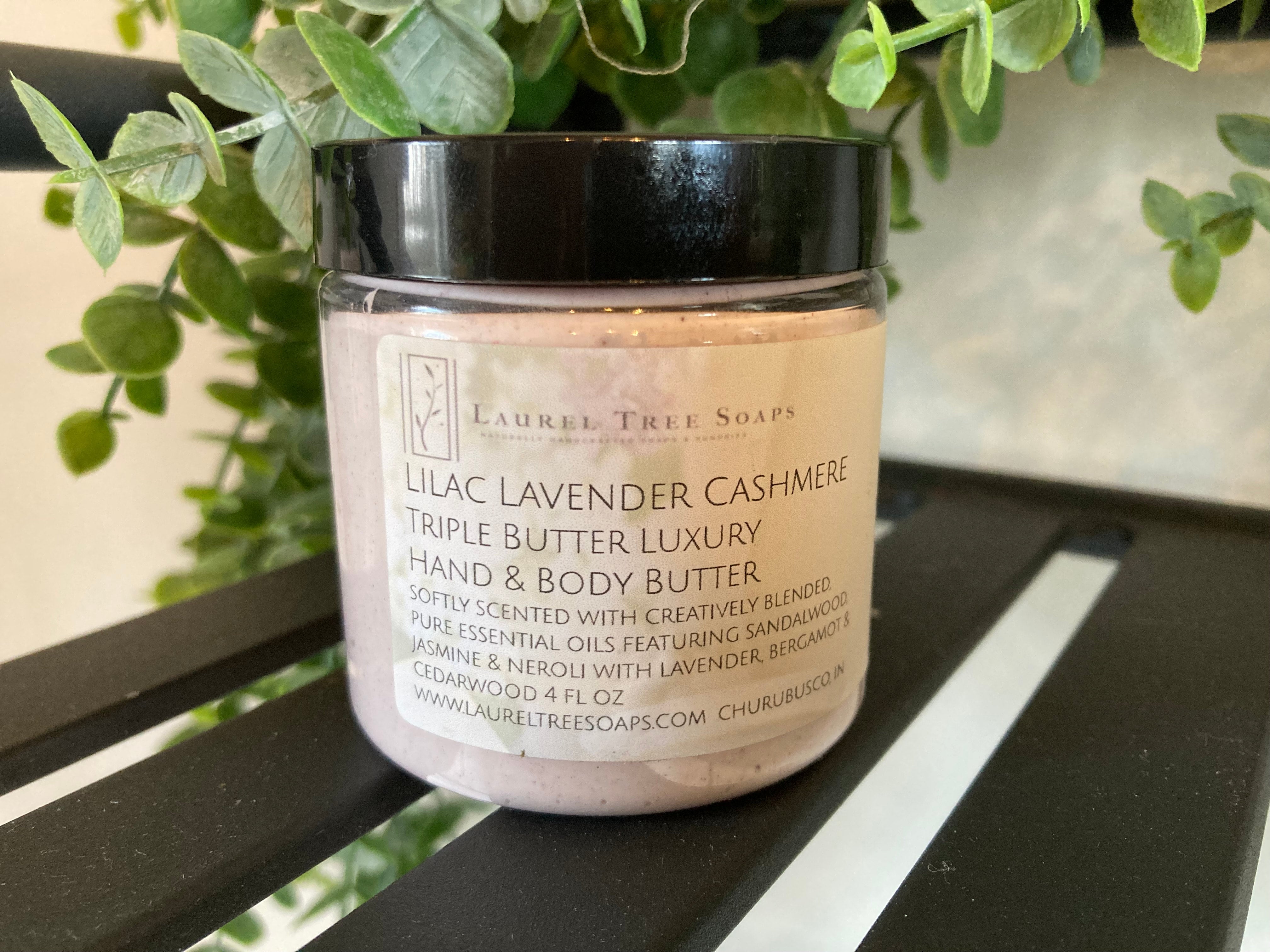 Lilacs & Lavender Triple Butter Luxury Hand & Body Butter | Laurel Tree ...