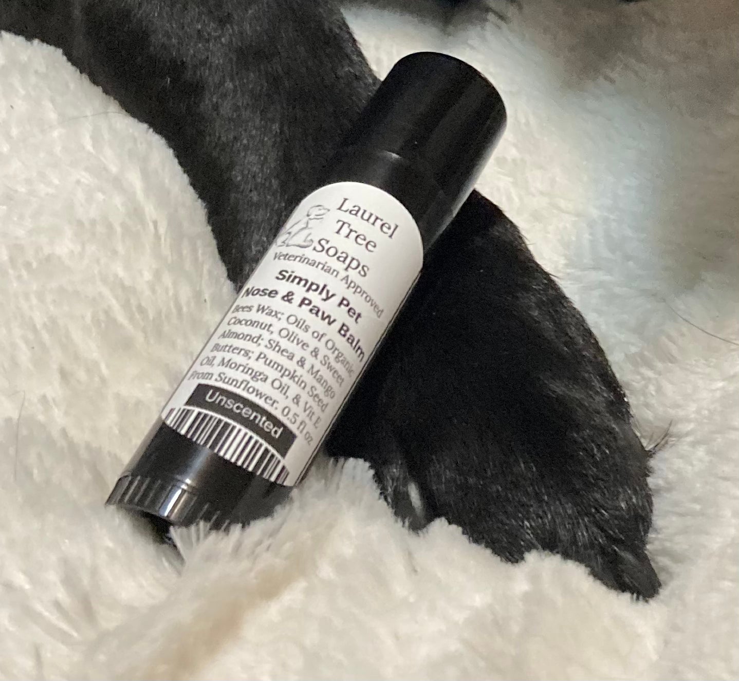 Simply Pet Paw & Nose Balm - 0.5 oz Stick | Laurel Tree Soaps